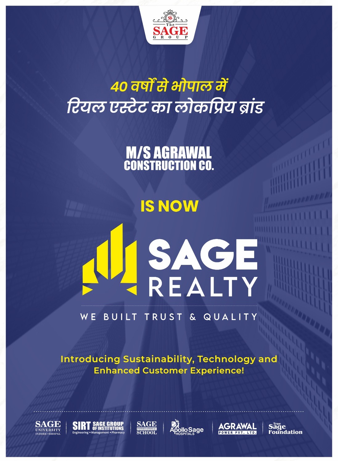 SAGE Realty (@agrawalconstruction) • tooter.in - Tooter